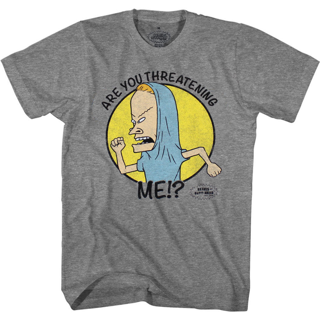 Beavis and Butt-Head Are You Threatening Me? T-Shirt – AnimationShops