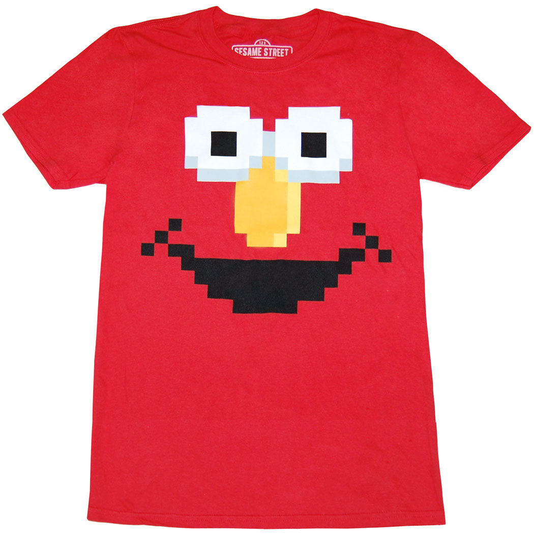 Sesame Street Elmo Pixel T-Shirt – AnimationShops