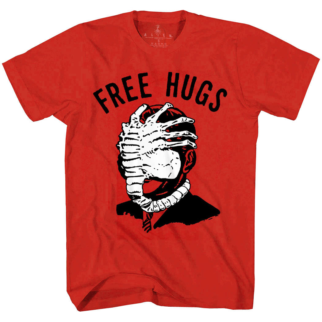 Alien Face Hugger Free Hugs T-Shirt – AnimationShops