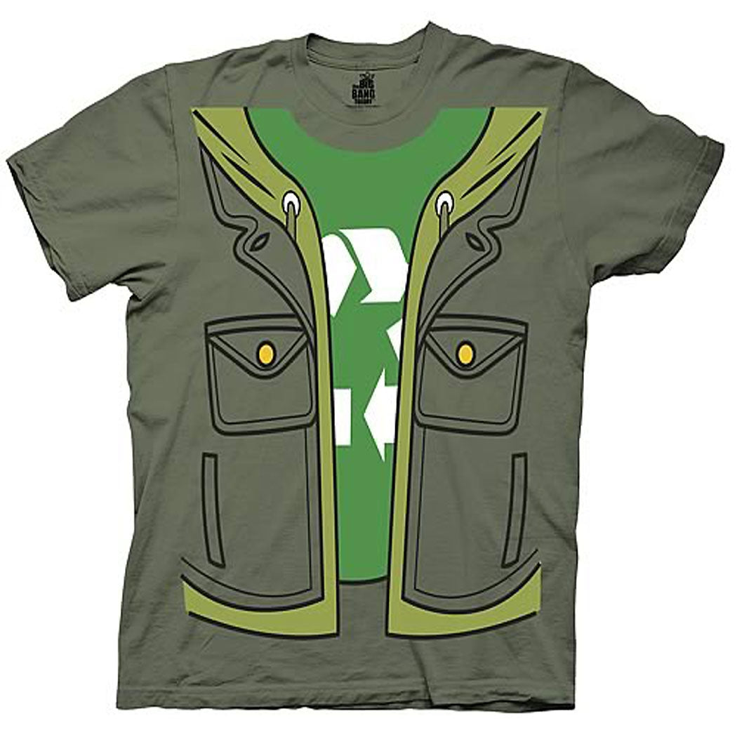 Big Bang Theory Leonard Hofstadter Costume T-Shirt – AnimationShops