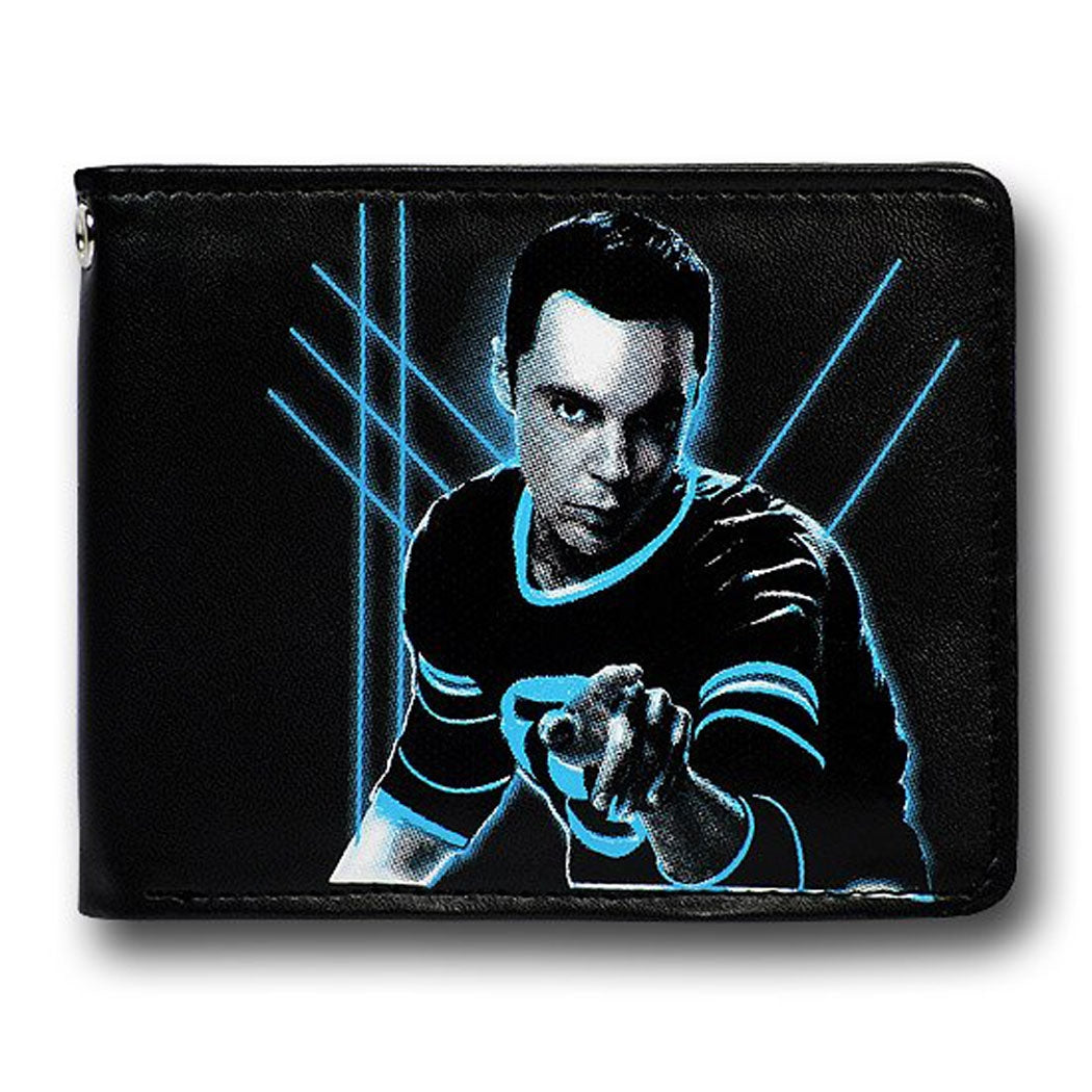Big Bang Theory Glowing Sheldon Bi-Fold Wallet – AnimationShops
