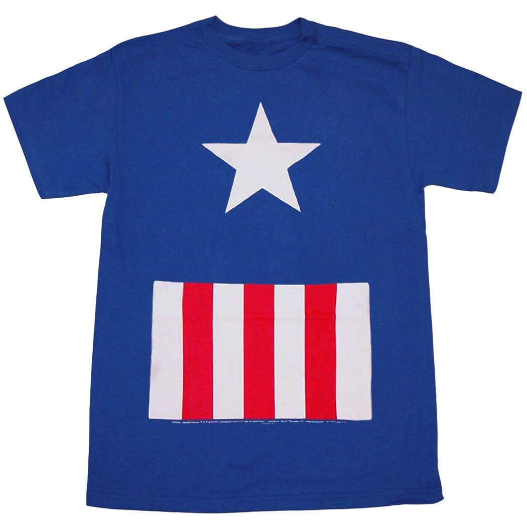 Captain America Suit T-Shirt – AnimationShops
