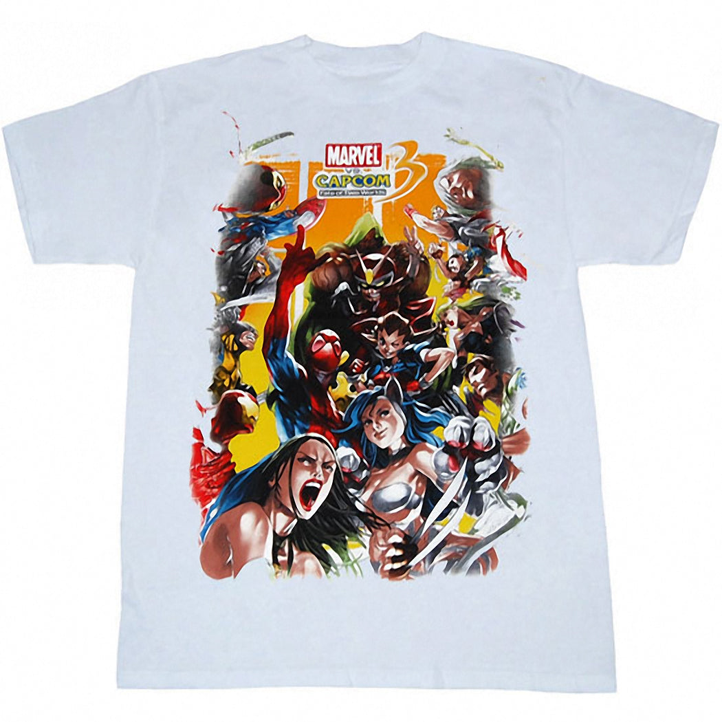 Marvel Capcom Party T-Shirt – AnimationShops