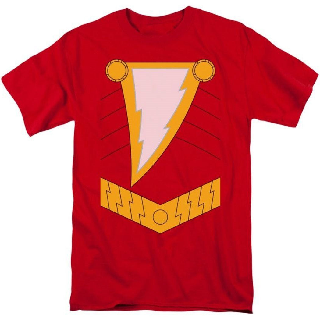 Shazam Uniform Costume T-Shirt – AnimationShops