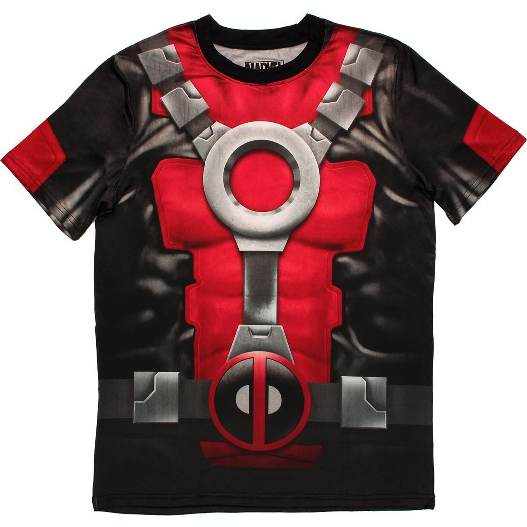 Deadpool Sublimation Athletic Costume T-Shirt – AnimationShops