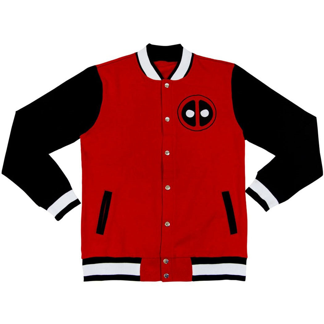 Marvel Team Deadpool Varsity Jacket – AnimationShops