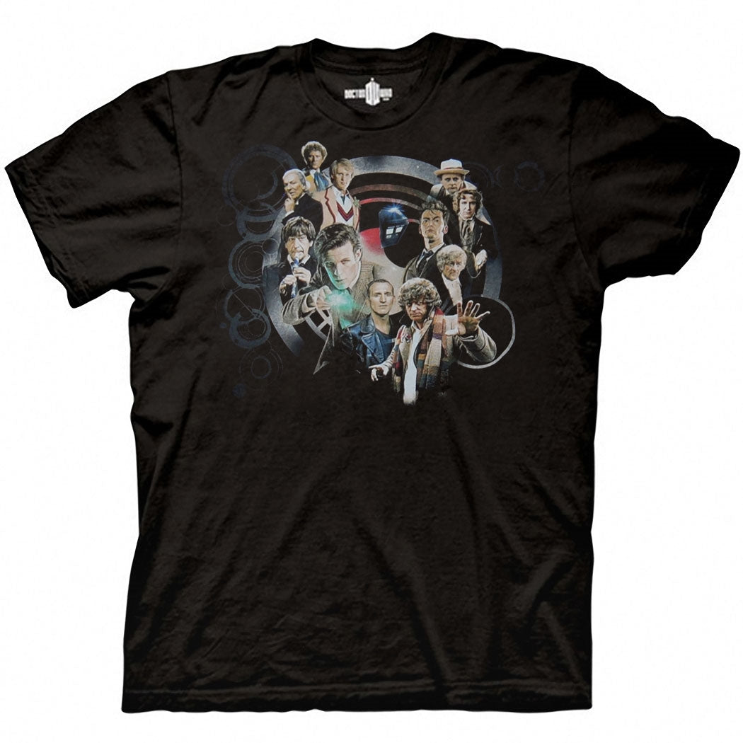 Doctor Who All Doctors T-Shirt – AnimationShops