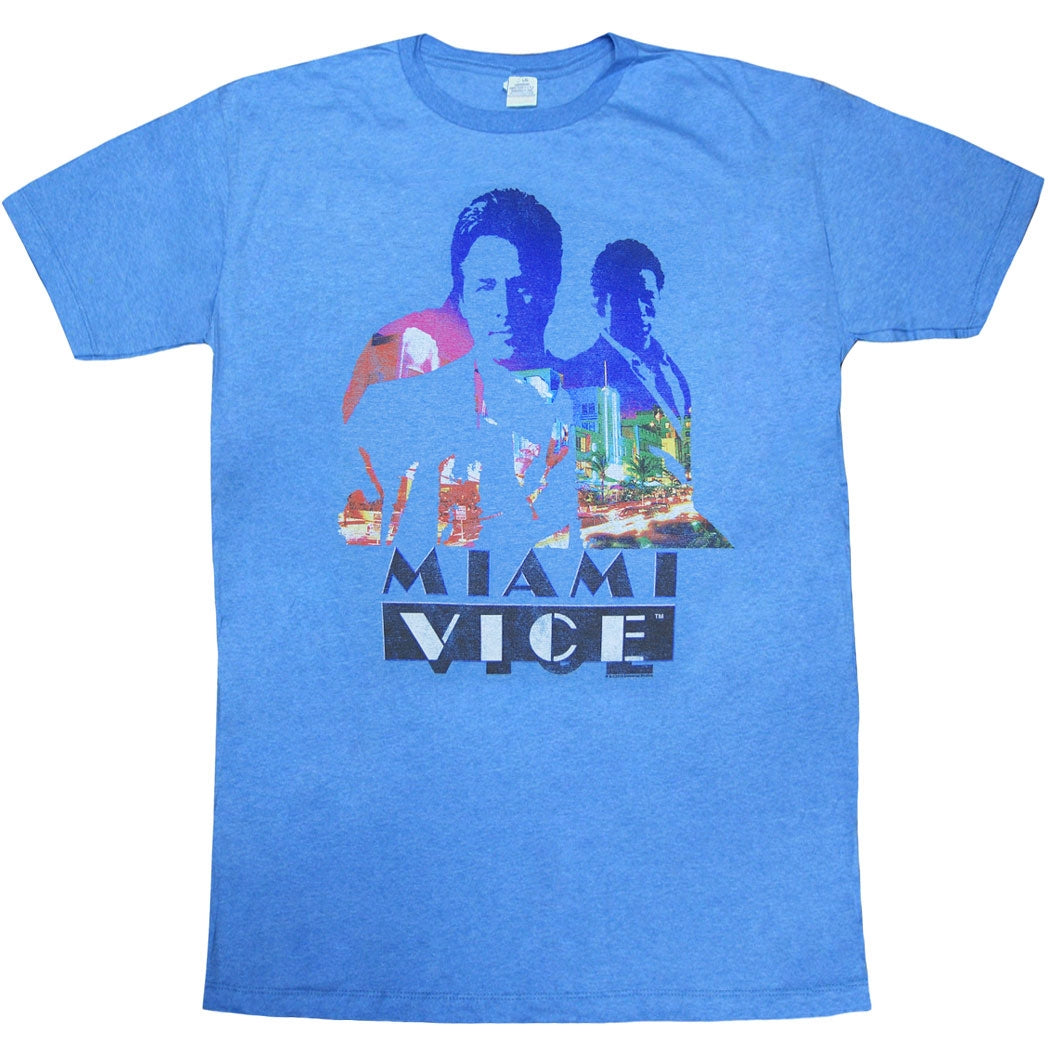 Miami Vice Cityscape T-Shirt – AnimationShops