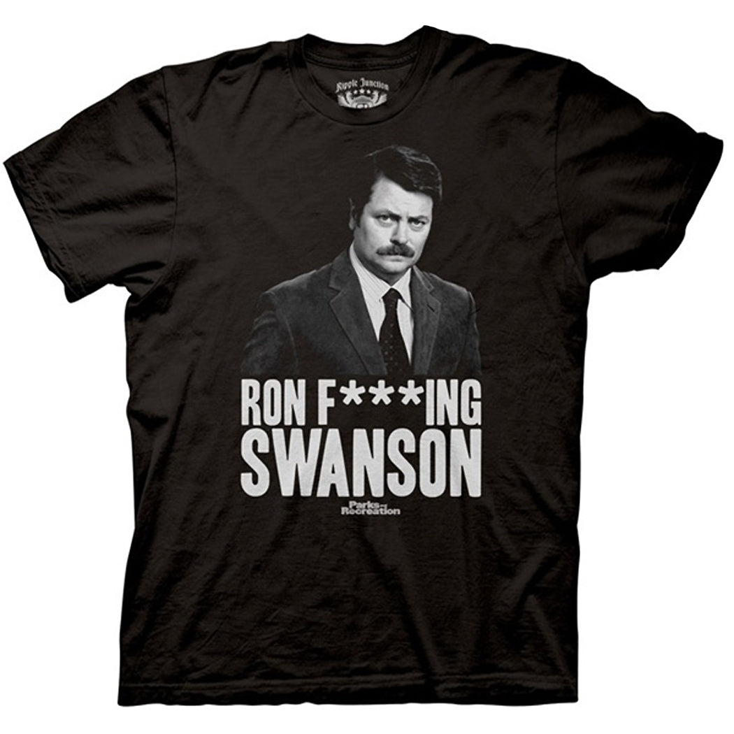 Parks and Recreation Ron F***king Swanson T-Shirt – AnimationShops