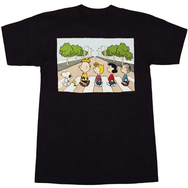 Peanuts Gang Snoopy Abbey Road T-Shirt – AnimationShops