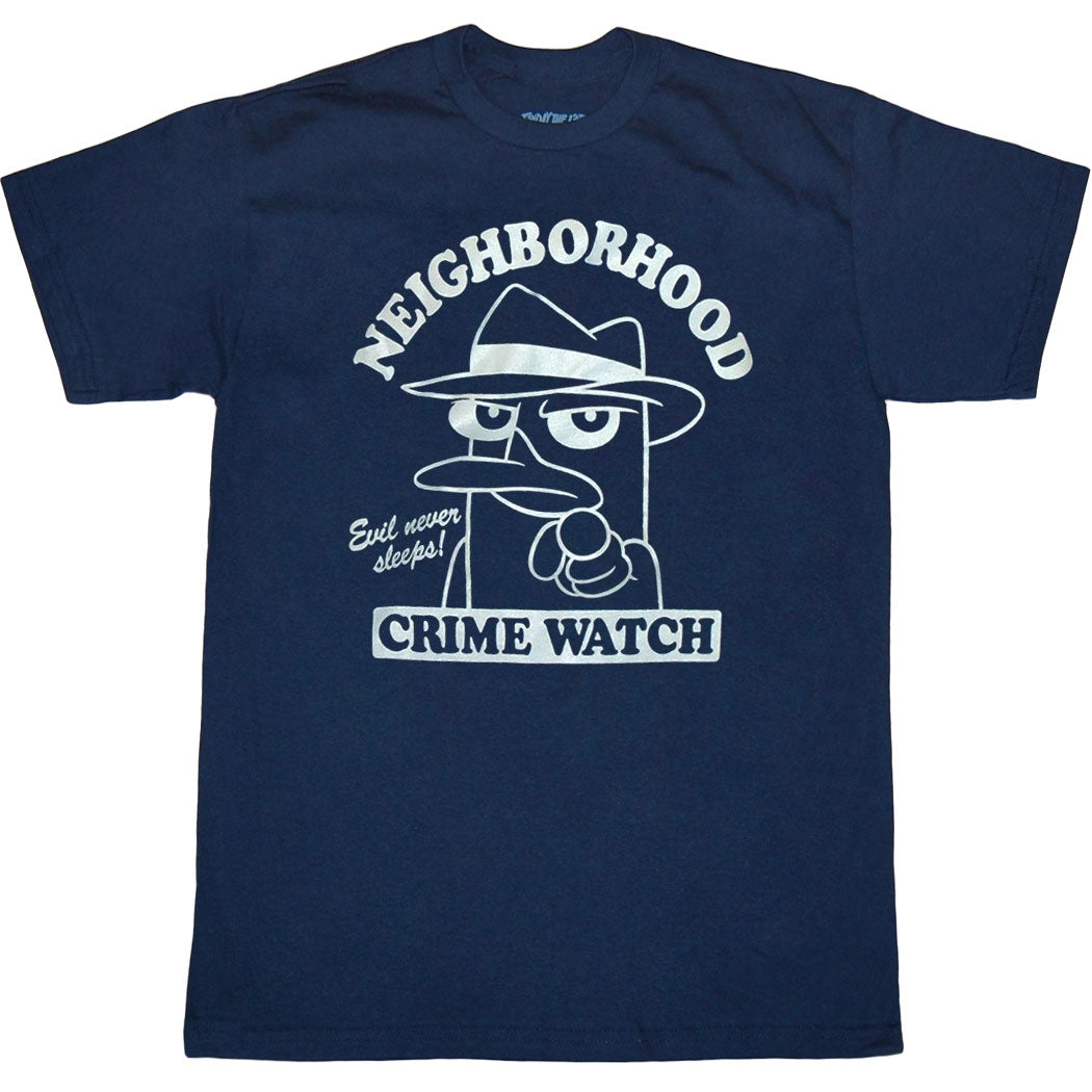 Perry Neighborhood Crime Watch T-Shirt – AnimationShops