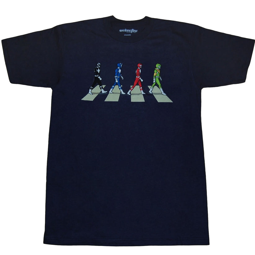 Power Rangers Abbey Road T-Shirt – AnimationShops