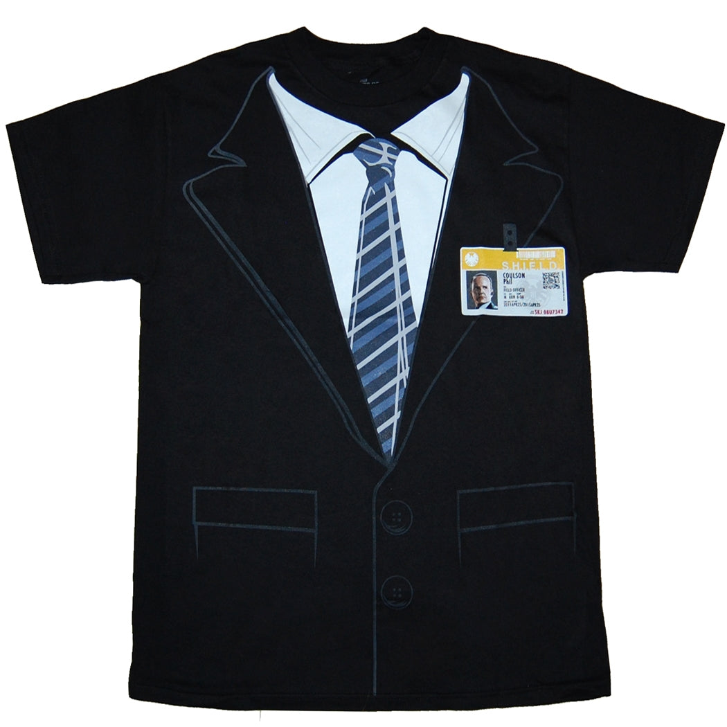 Shield Agent Coulson Costume T-Shirt – AnimationShops
