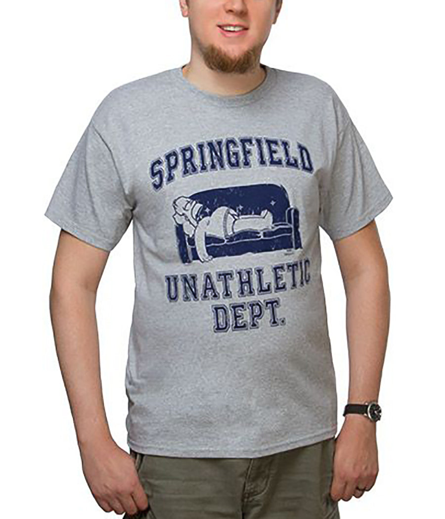 The Simpsons Springfield Unathletic Department T-Shirt – AnimationShops