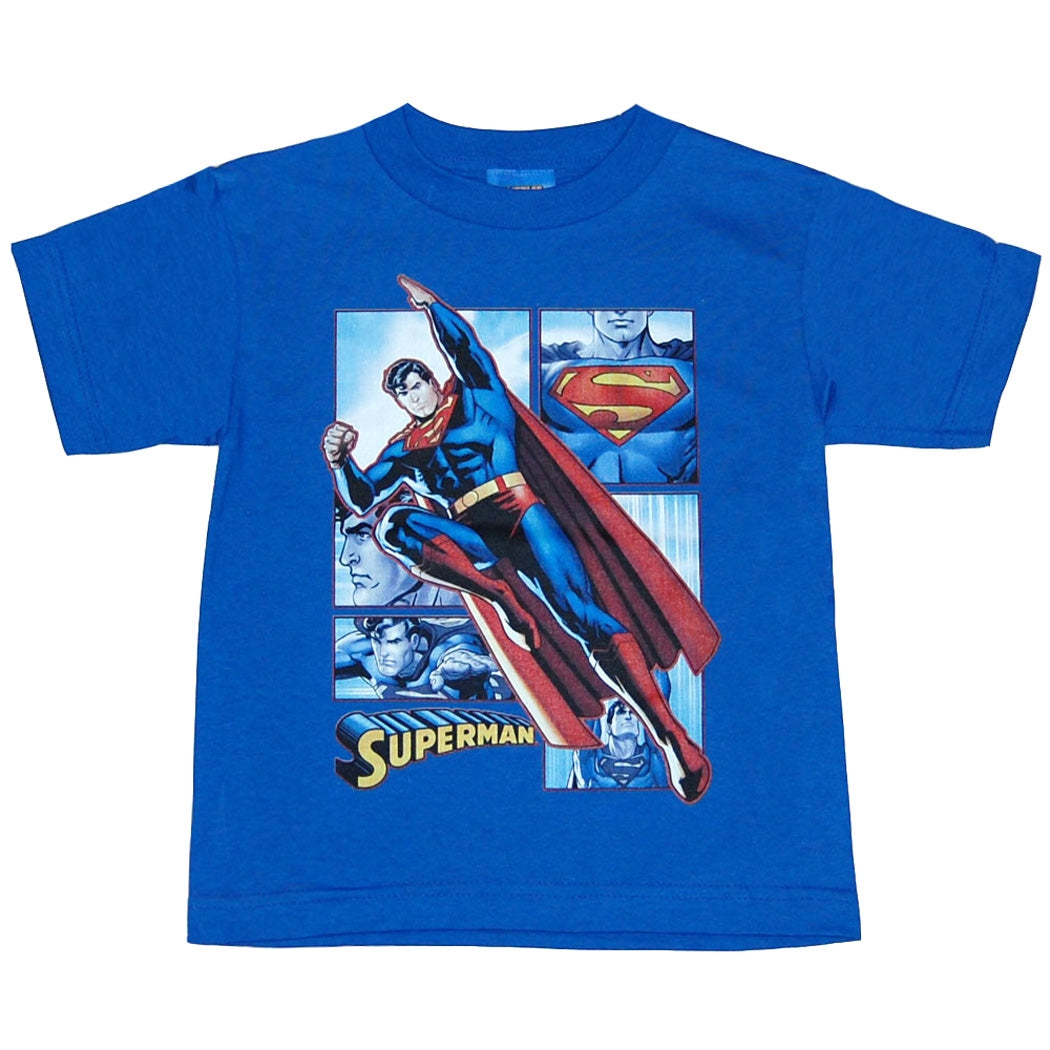 Superman Panels Juvy Kids T-Shirt – AnimationShops