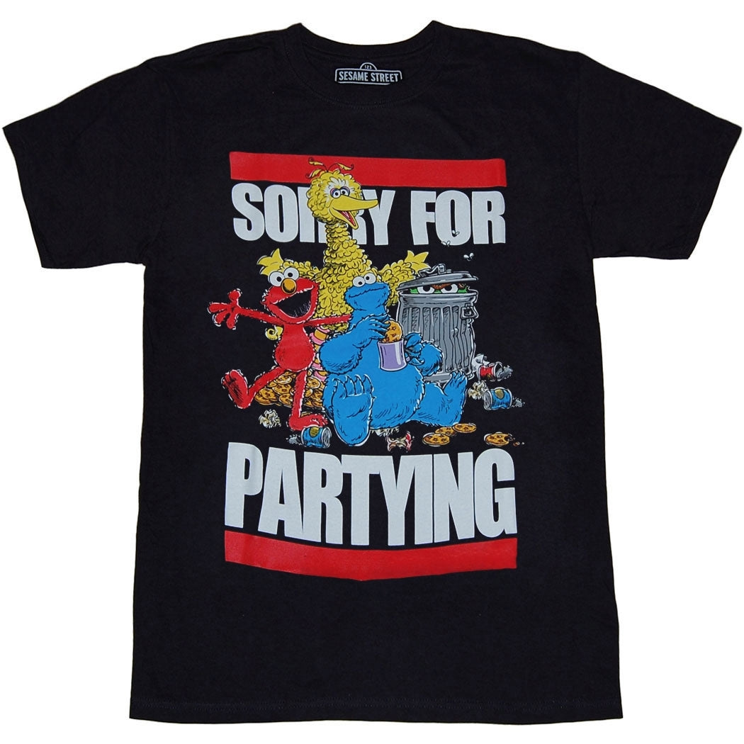 Sesame Street Sorry For Partying T-Shirt – AnimationShops