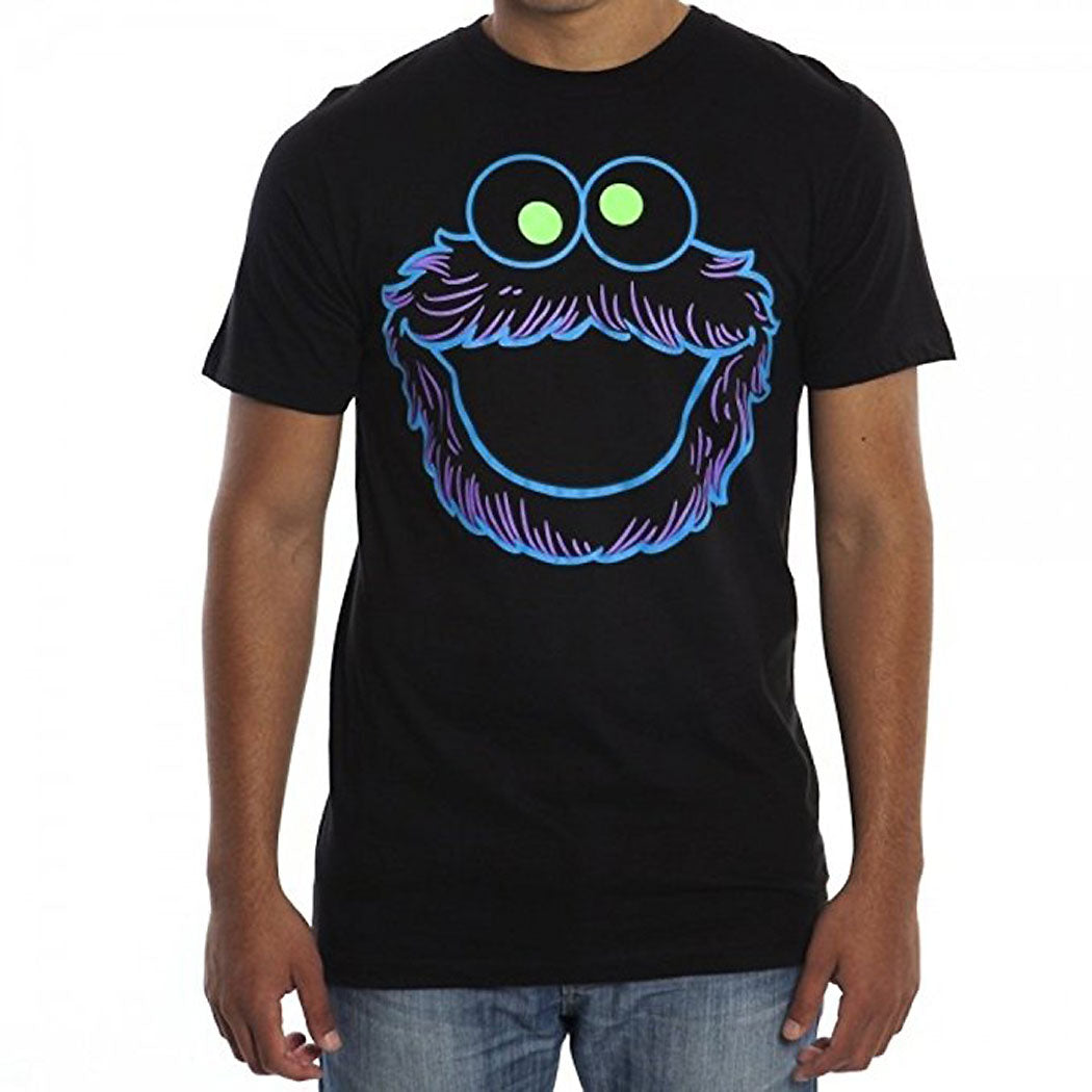 Neon Cookie Monster T-Shirt – AnimationShops