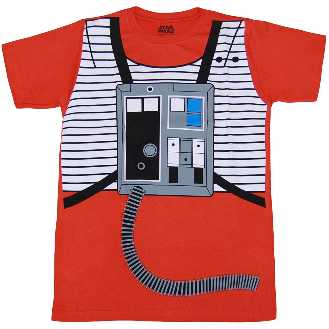 Star Wars Luke Skywalker Flight Suit Costume T-Shirt – AnimationShops